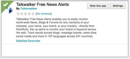 Talkwalker Now Integrates with HootSuite